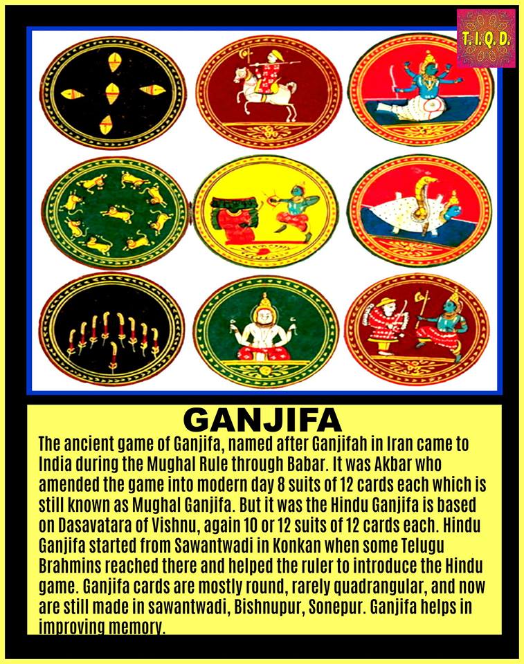 TIQD#22 - The Memory Game of Mythology - Ganjifa